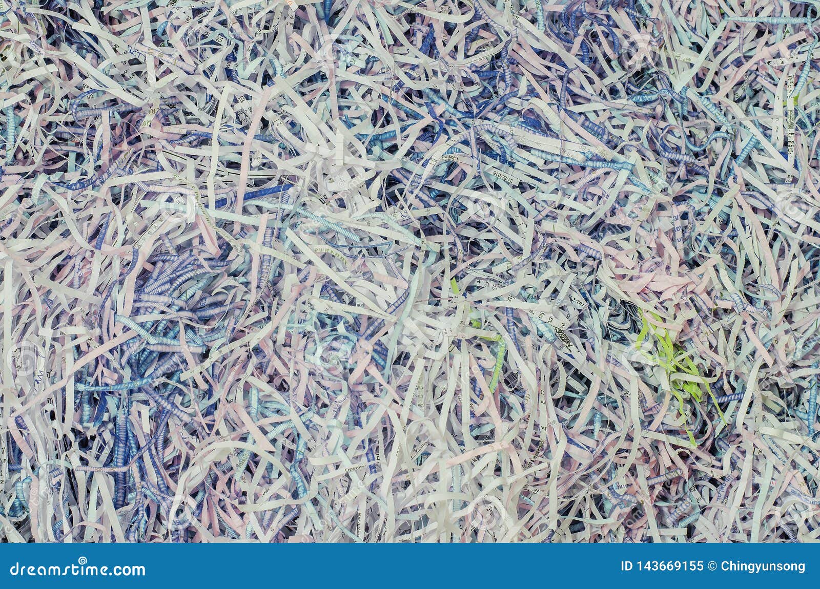 Tangled Pile Of Paper Cut Into Small Pieces. Paper Surface Wallpaper ...