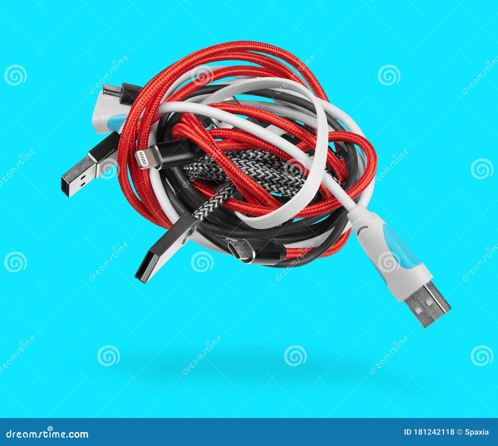 Computer Wires Royalty-Free Stock Photography | CartoonDealer.com #70327007