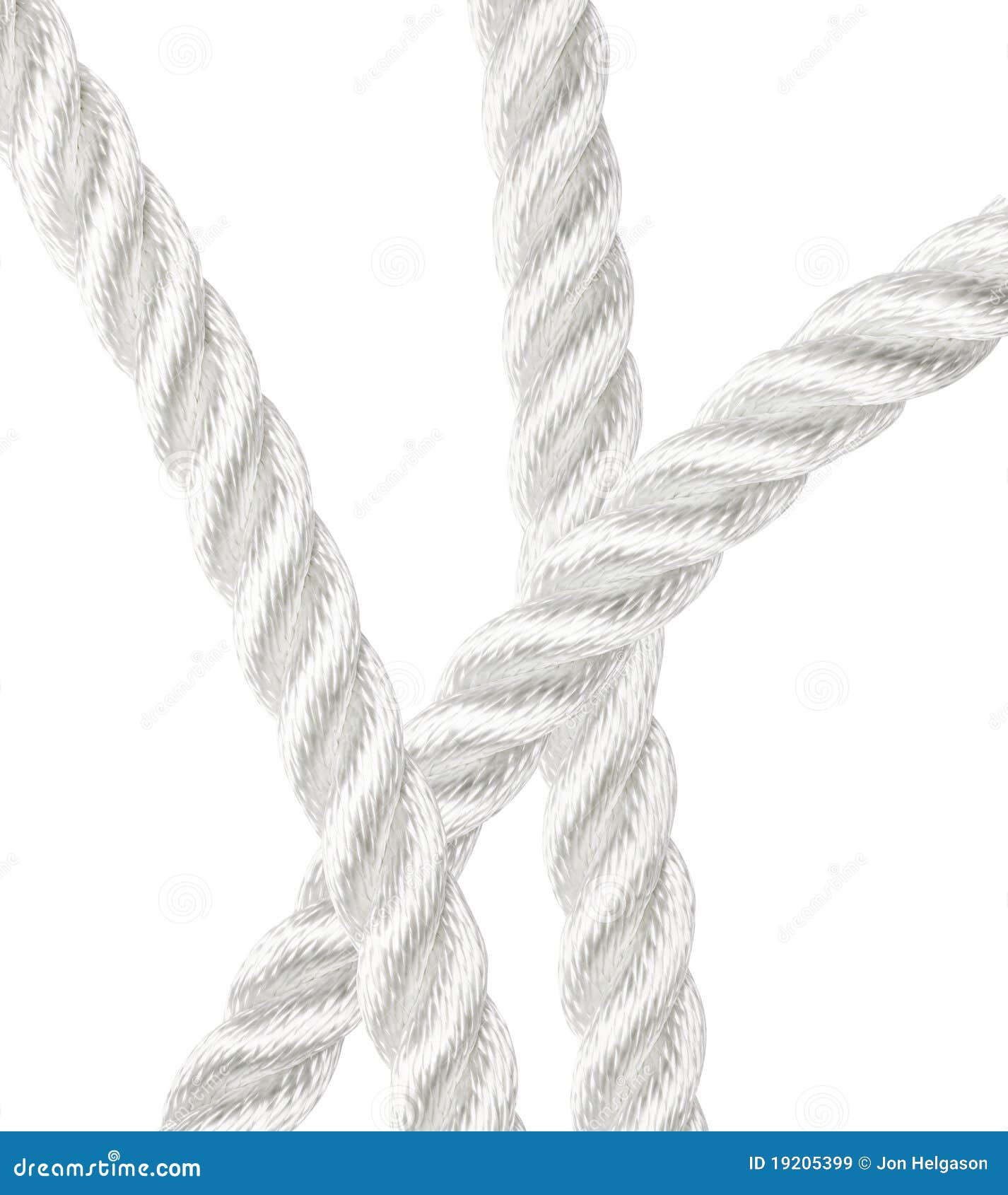 Tangled Rope Picture. Image: 19205399
