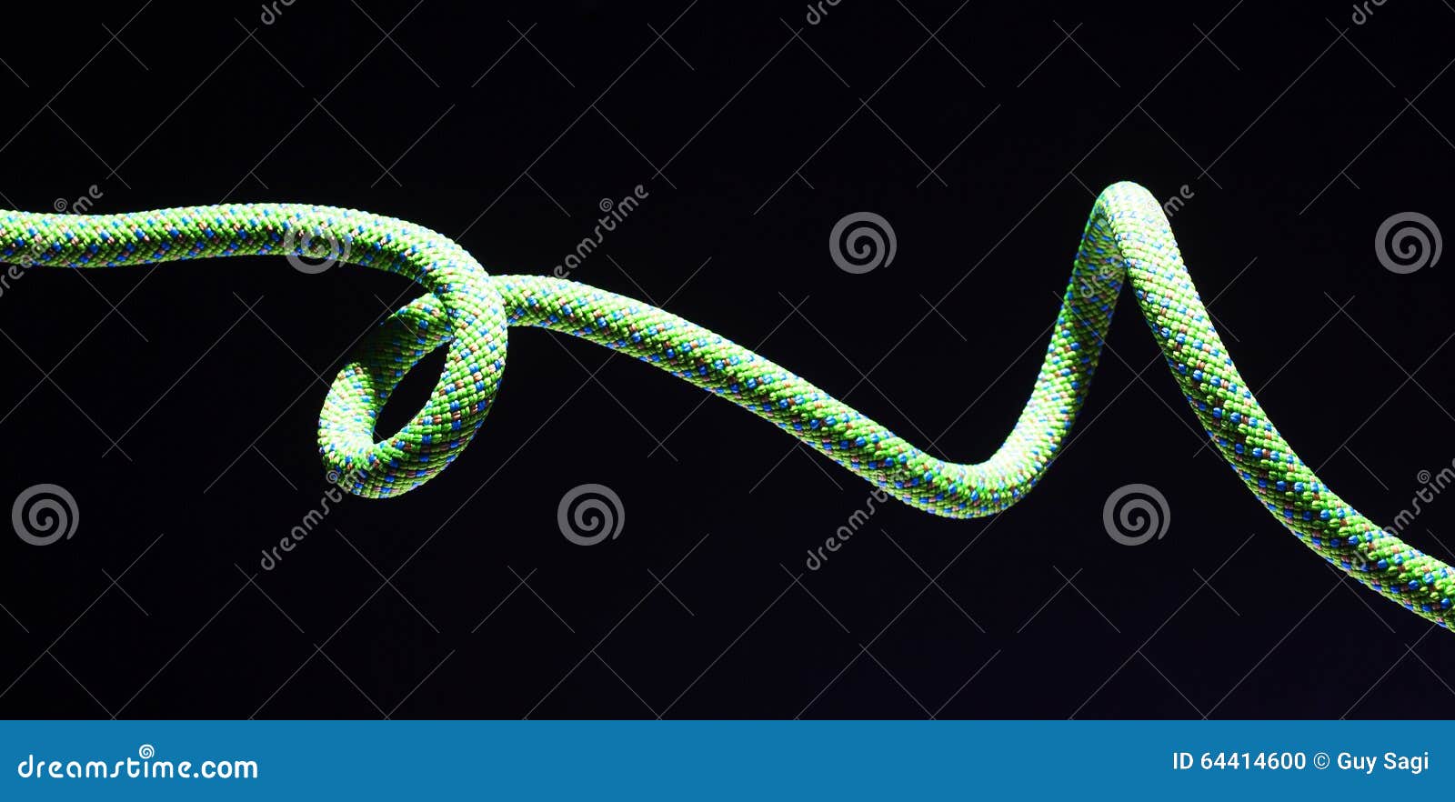 Tangled rope stock photo. Image of safety, green, rappelling - 64414600
