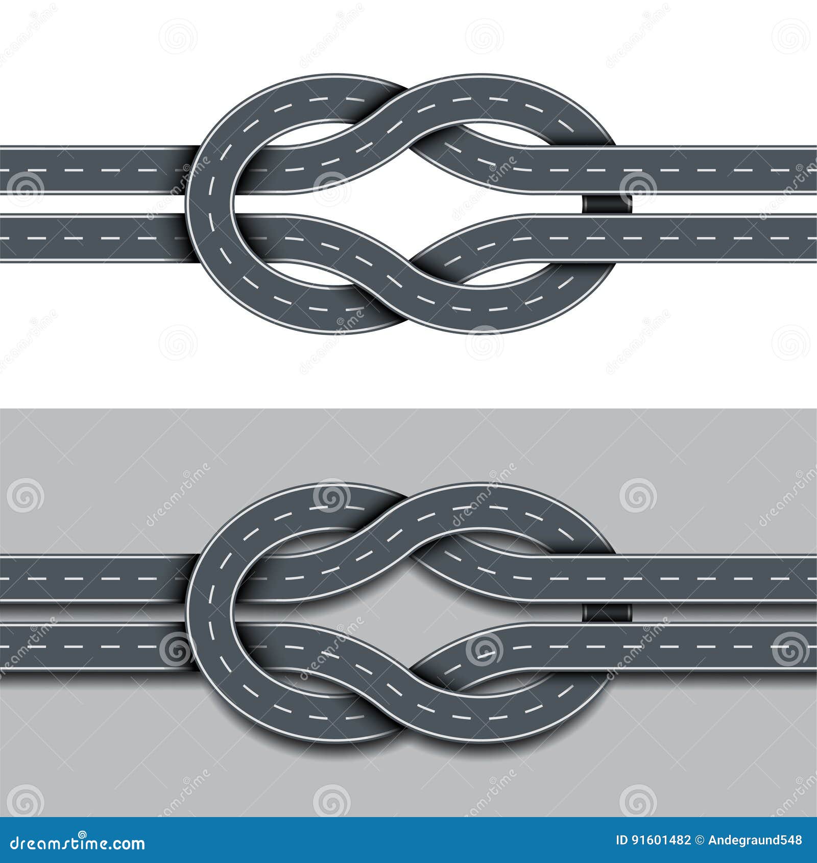 Tangled route vector stock vector. Illustration of conceptual - 91601482