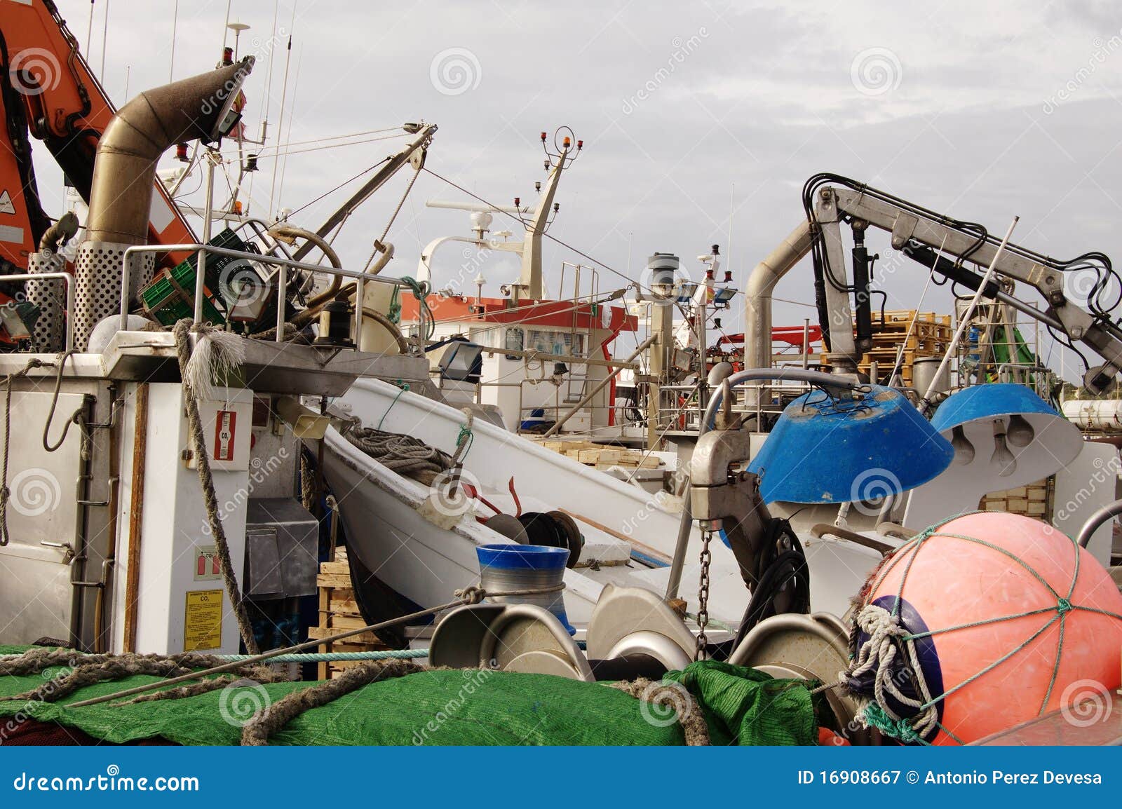 Tangled Ships Stock Image | CartoonDealer.com #16908667