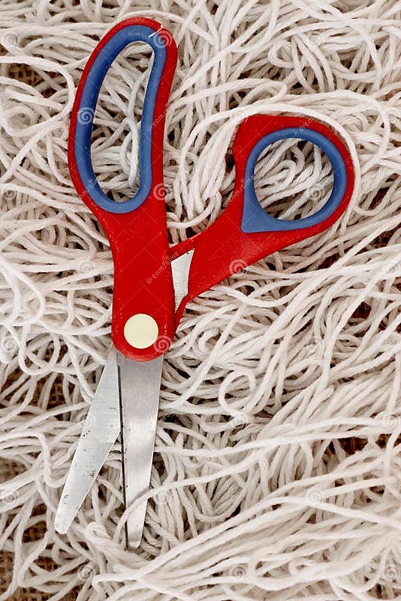 Tangled String stock image. Image of pile, colored, multicolored ...