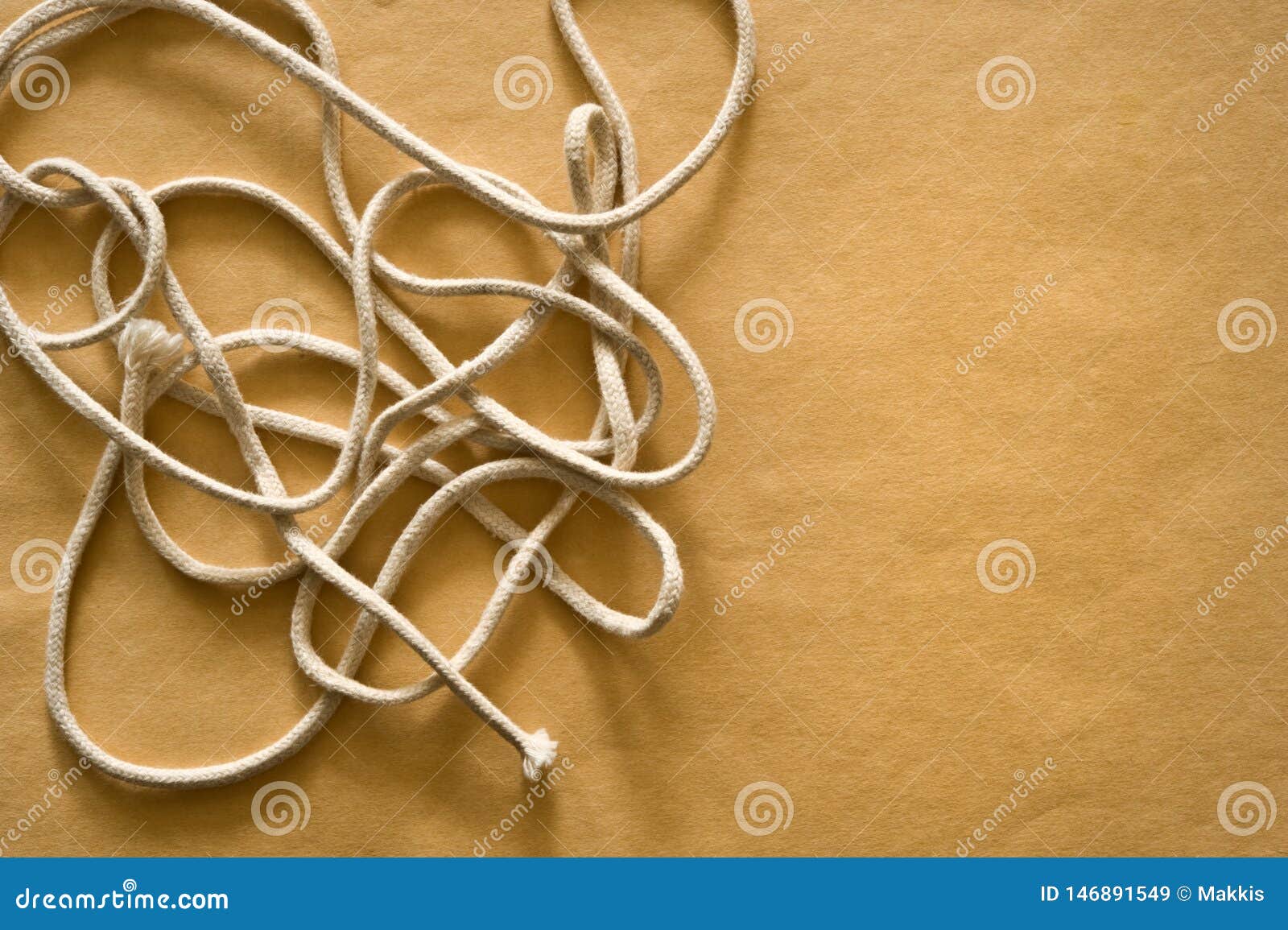 Tangled string stock image. Image of messy, rustic, object - 146891549