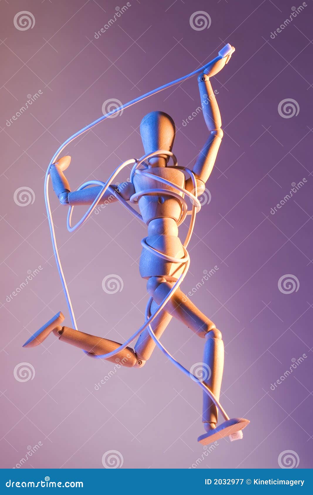 Tangled in Technology stock image. Image of dialup, addict - 2032977