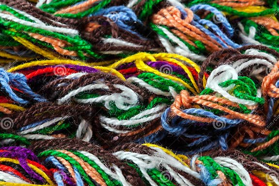Tangled threads stock photo. Image of strands, abstract - 62861364