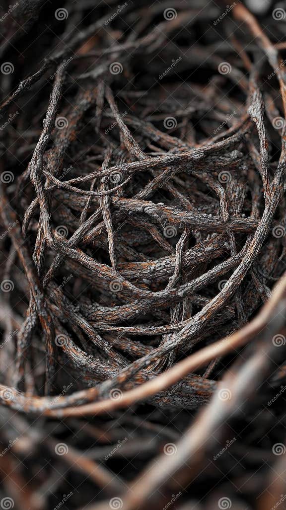 Tangled Vines Form Intricate Patterns, Exploring Nature S Complexity ...