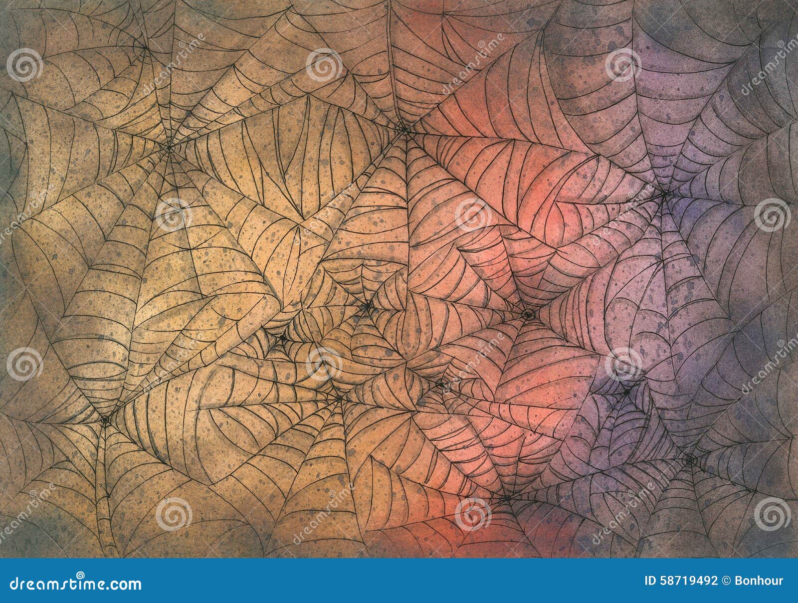 Tangled web stock illustration. Illustration of silhouette - 58719492