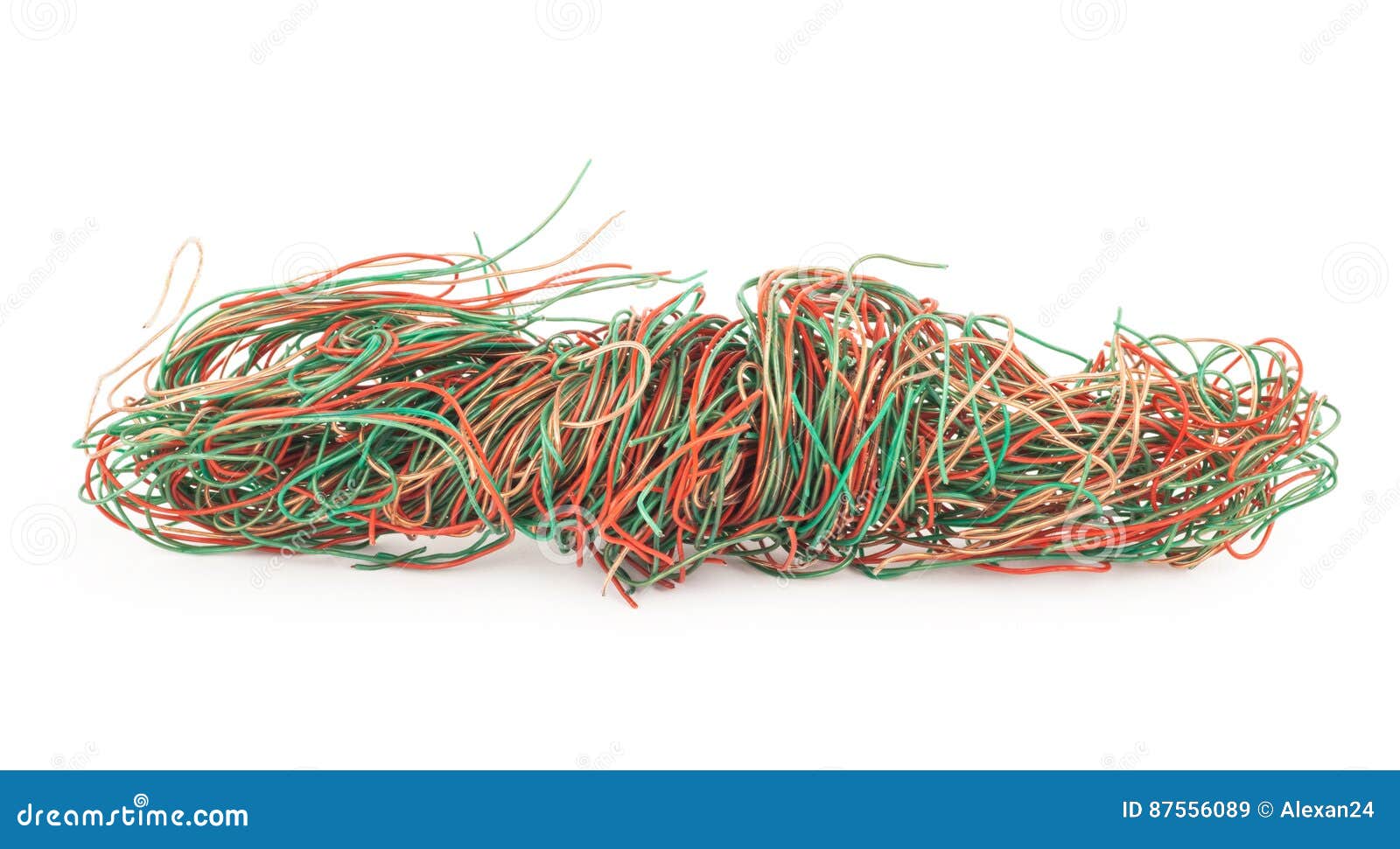 Tangled wire stock image. Image of wire, curl, haywire - 87556089
