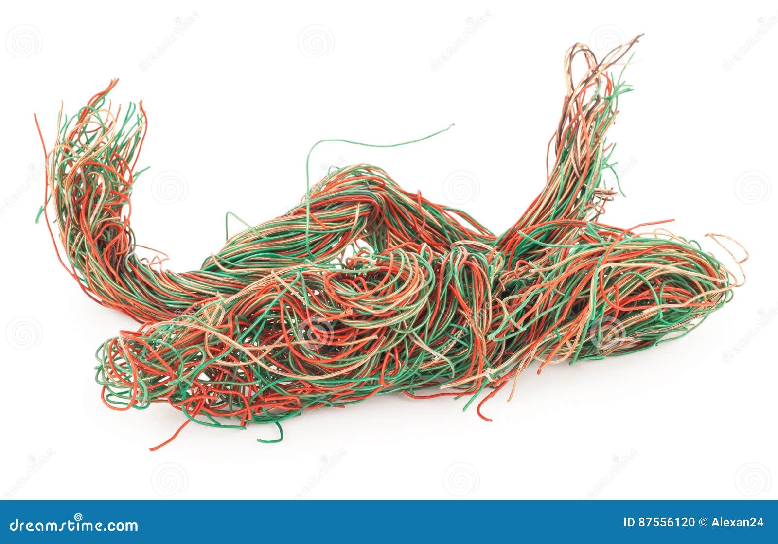 Tangled wire stock photo. Image of isolation, connect - 87556120