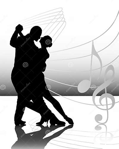 Tango 02 stock vector. Illustration of formal, music, couple - 6987280