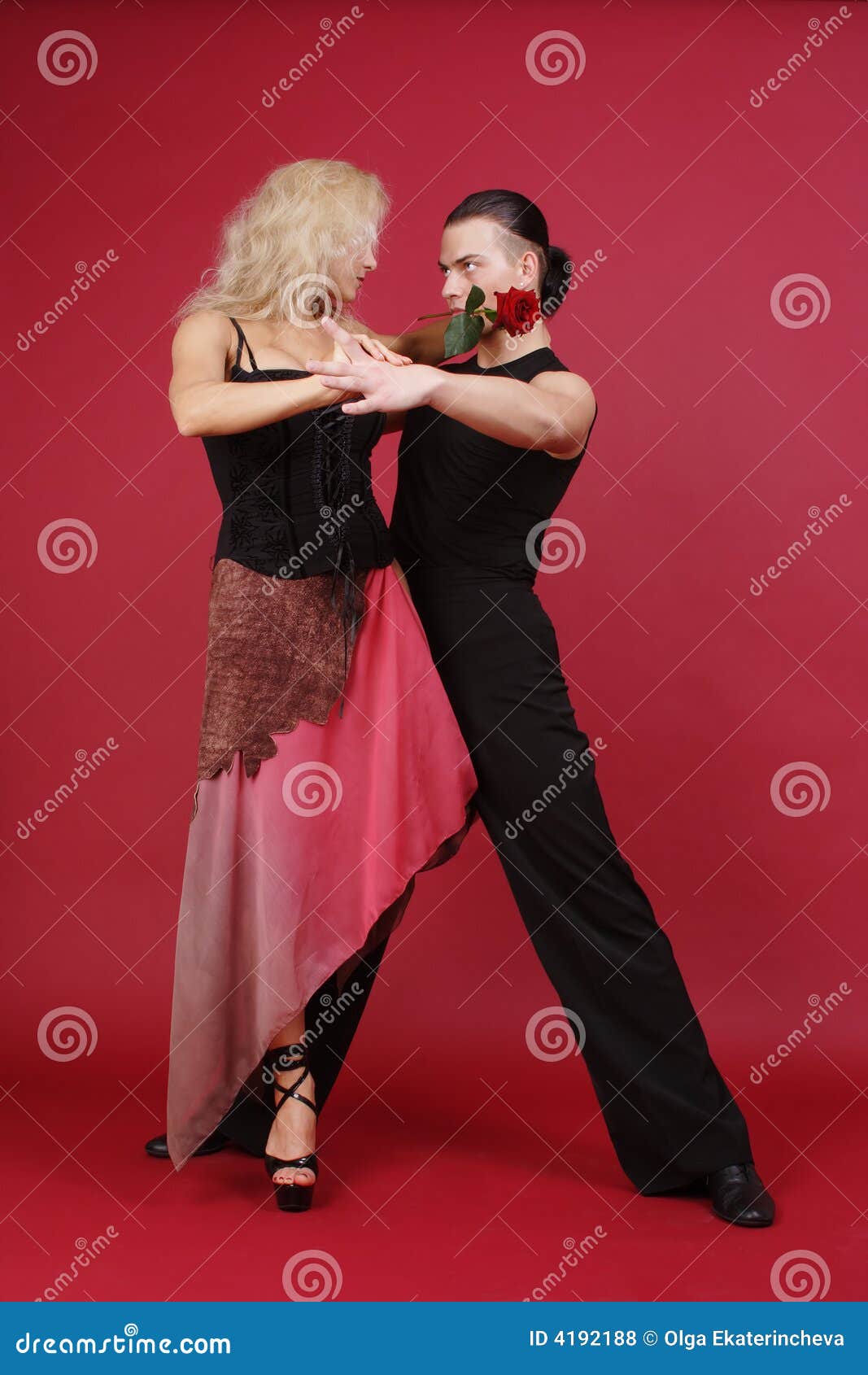 Tango stock photo. Image of performance, fiesta, casual - 4192188