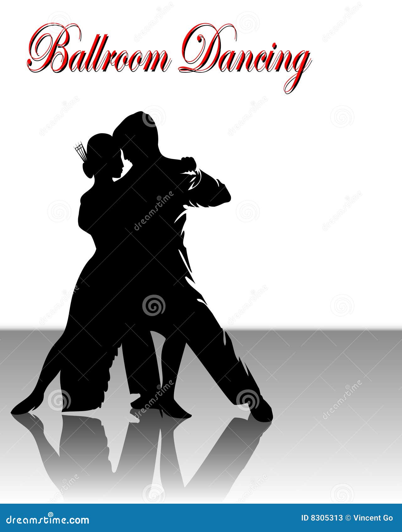 Tango stock vector. Illustration of evening, rumba, pose - 8305313