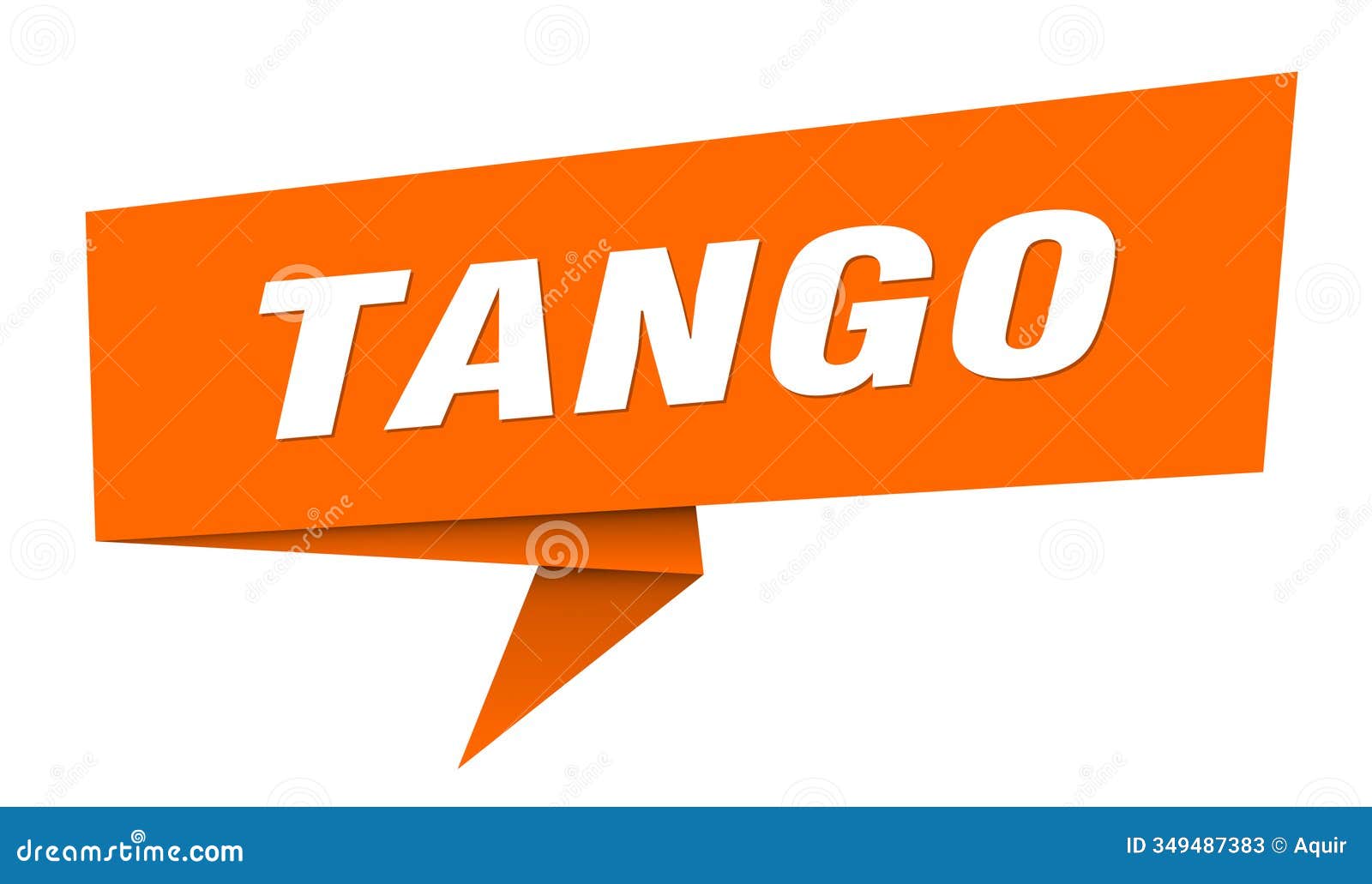 Tango Banner. Tango Speech Bubble, Label, Sticker, Sign Template Stock ...