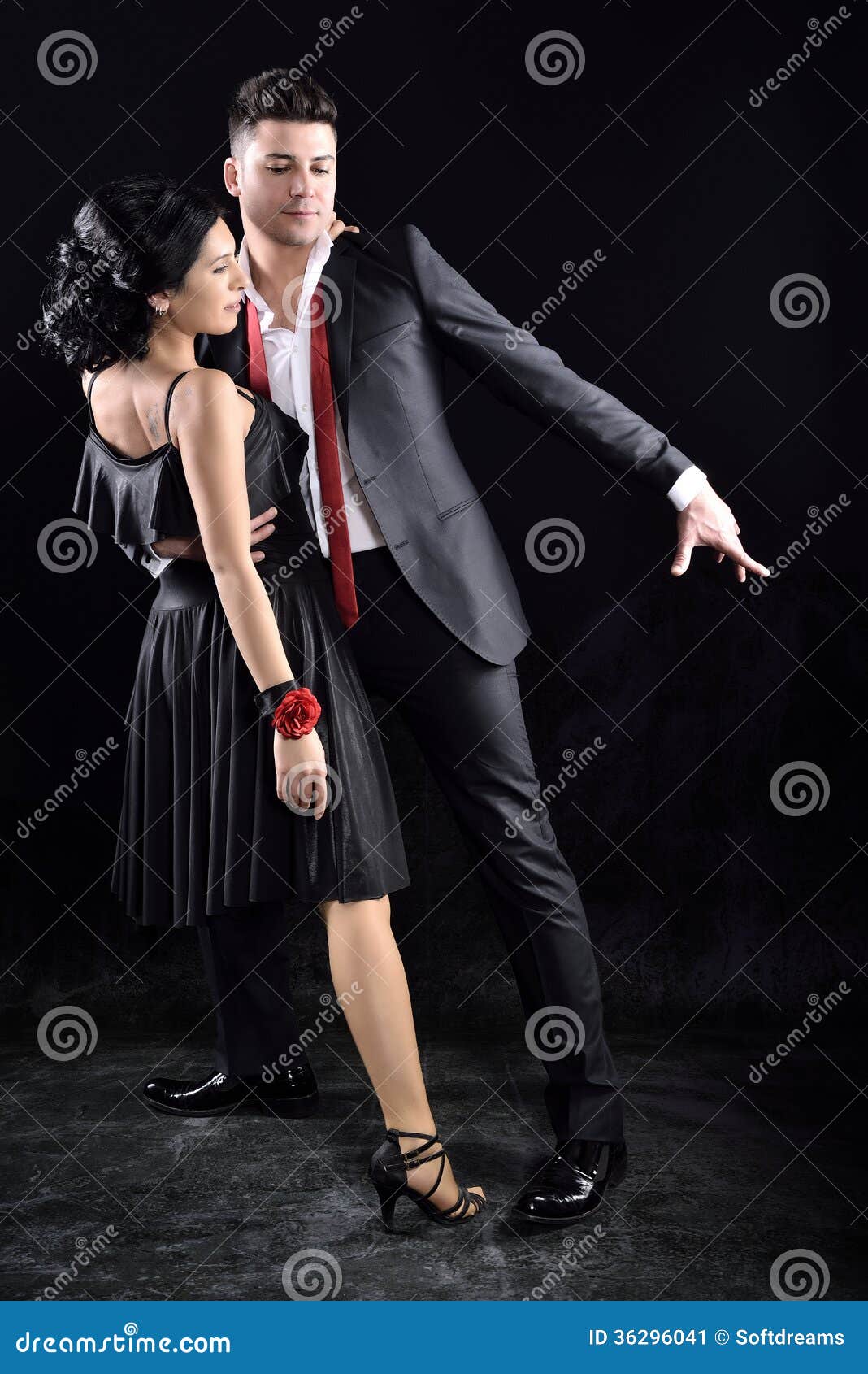 Tango dance stock image. Image of dress, emotional, love - 36296041