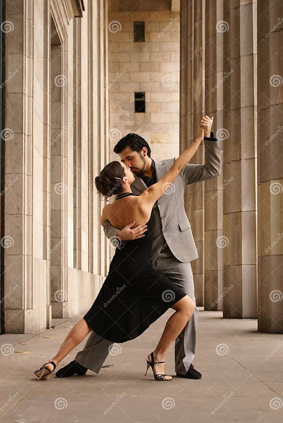 Tango Dancers in Buenos Aires, Argentina Stock Photo - Image of fall ...