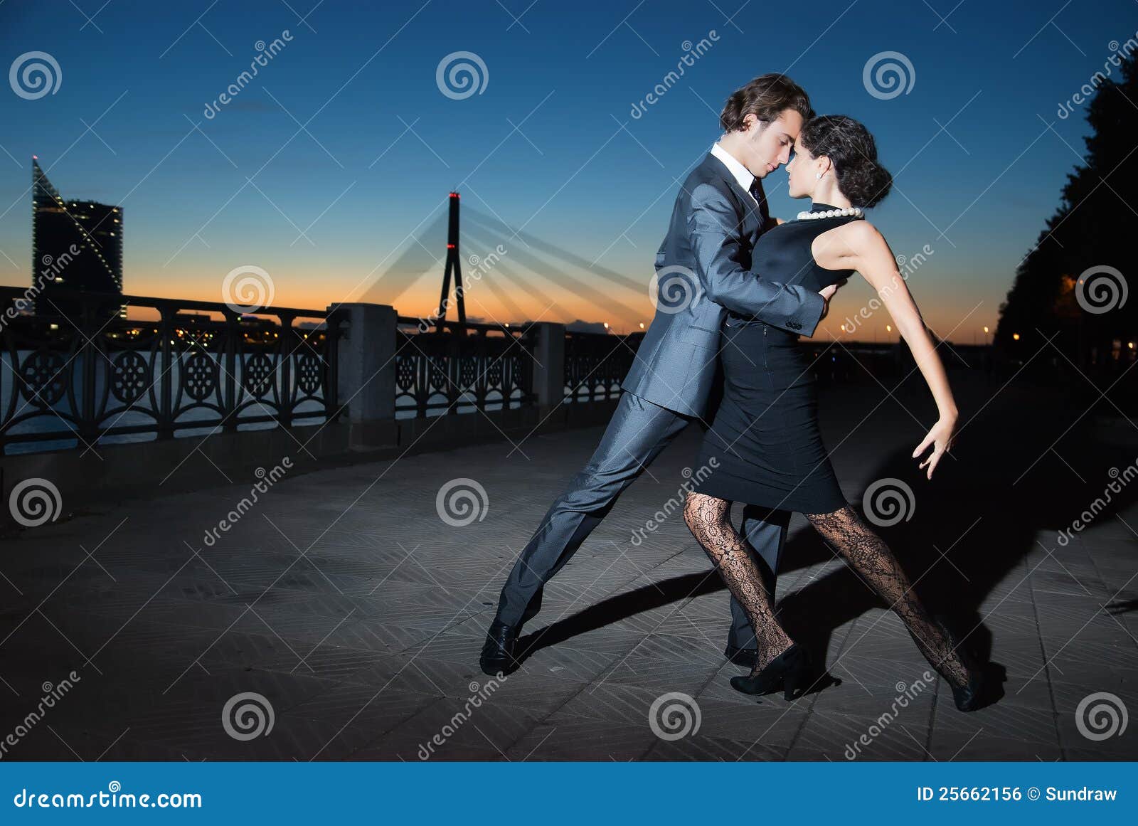 Tango in the night city stock photo. Image of argentinian - 25662156