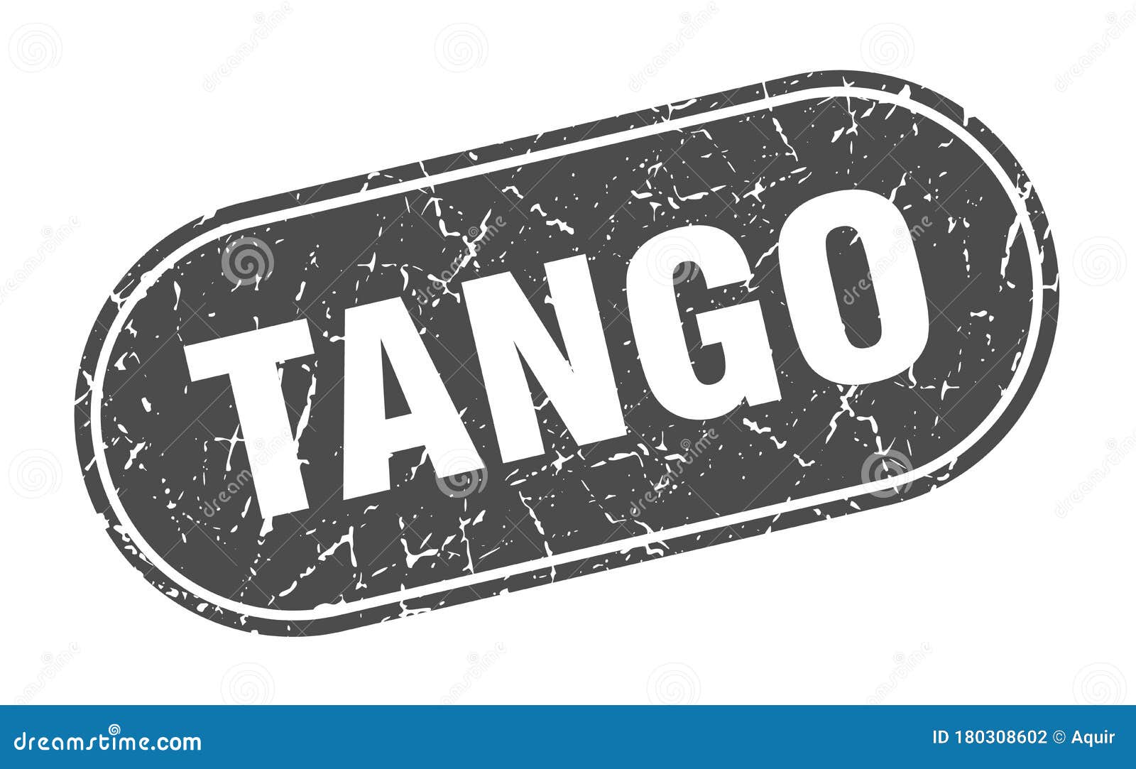 Tango Sign. Tango Grunge Stamp Stock Vector - Illustration of black ...