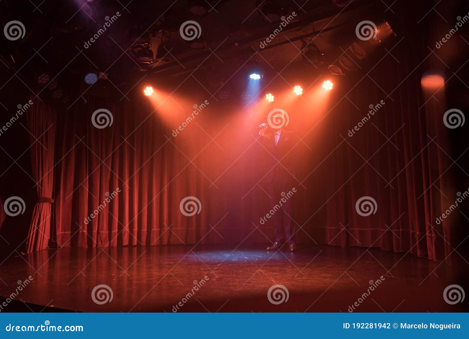 Tango singer performing stock photo. Image of music - 192281942