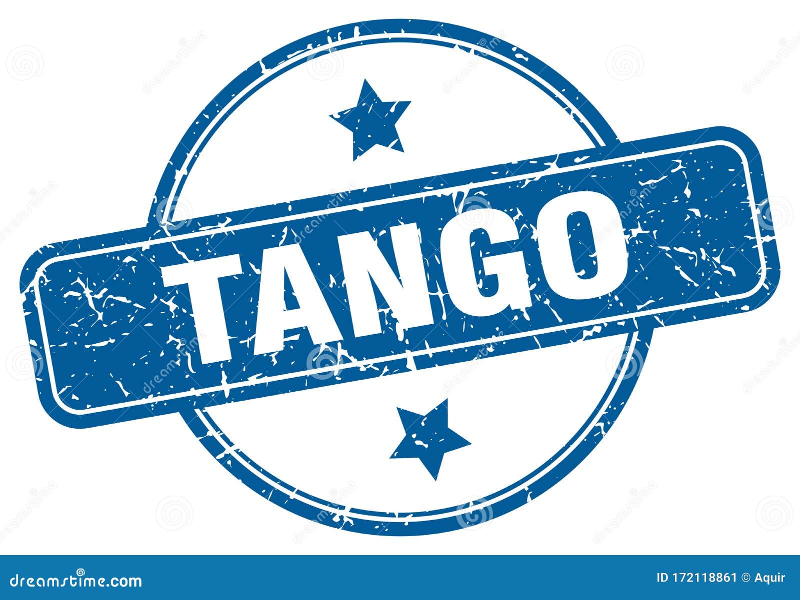 Tango Stamp. Tango Round Grunge Sign Stock Vector - Illustration of ...