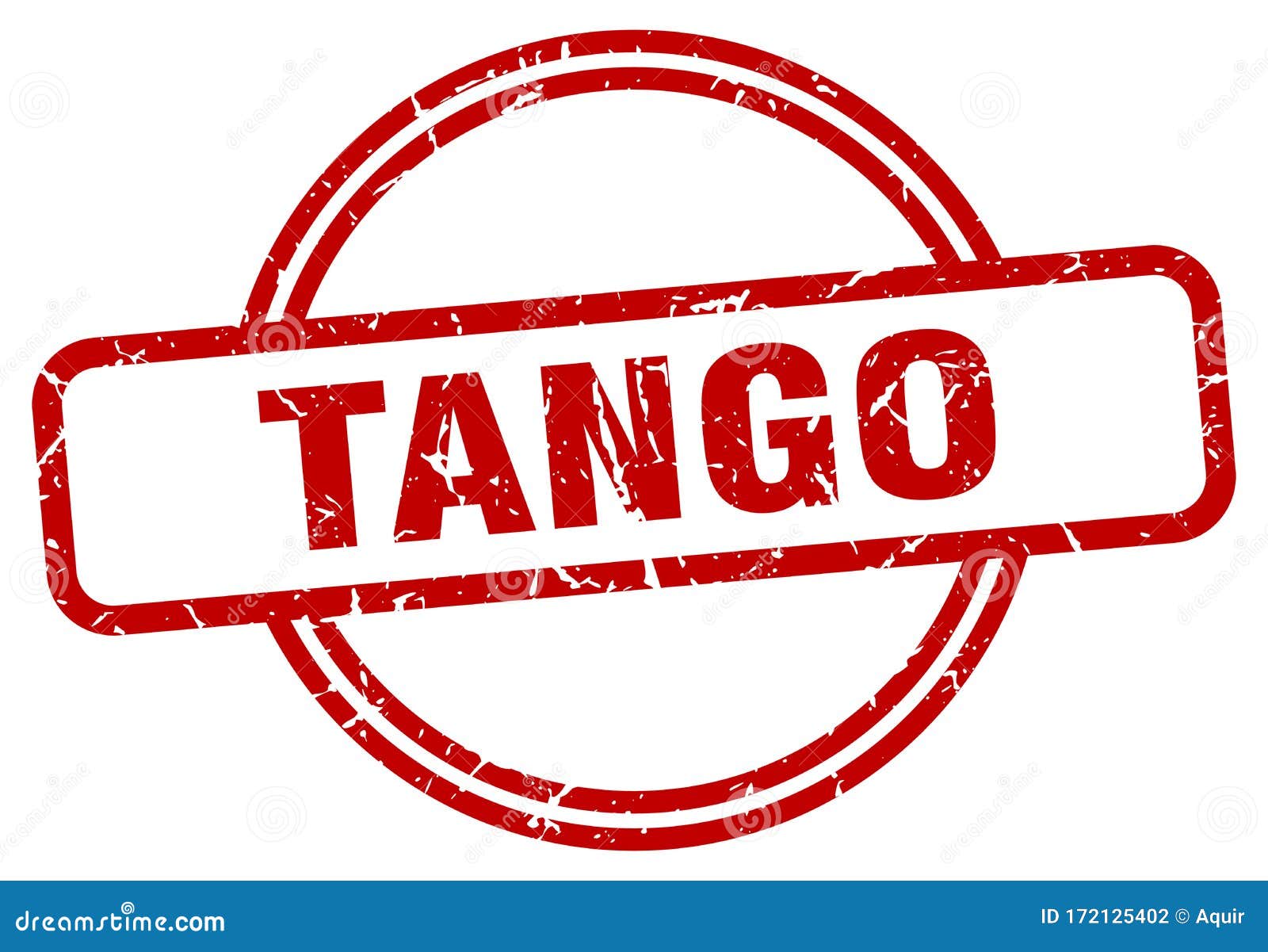 Tango Stamp. Tango Round Grunge Sign Stock Vector - Illustration of ...