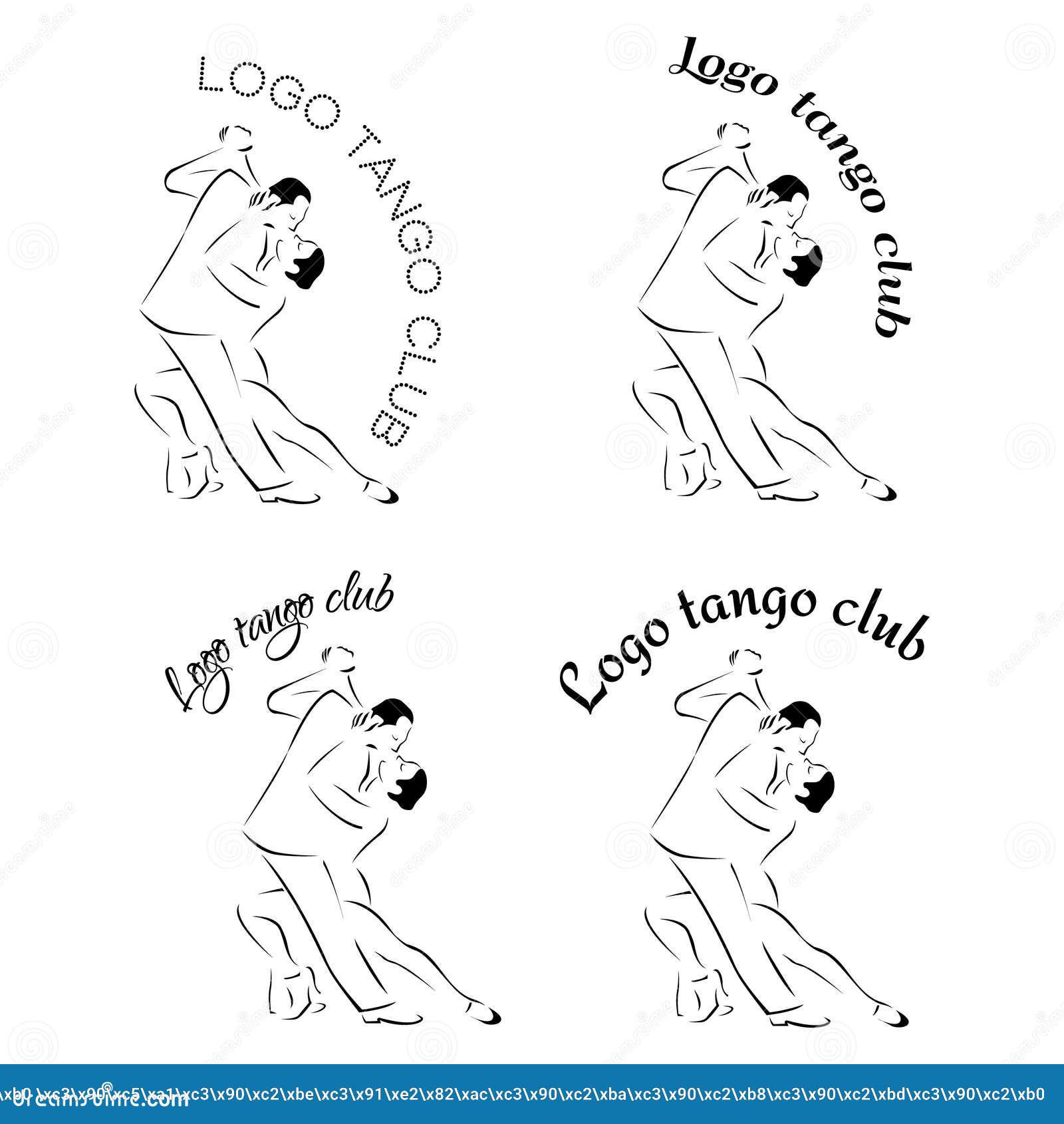 Tango Studio Vector Logo. Design Icon. Stock Vector - Illustration of ...