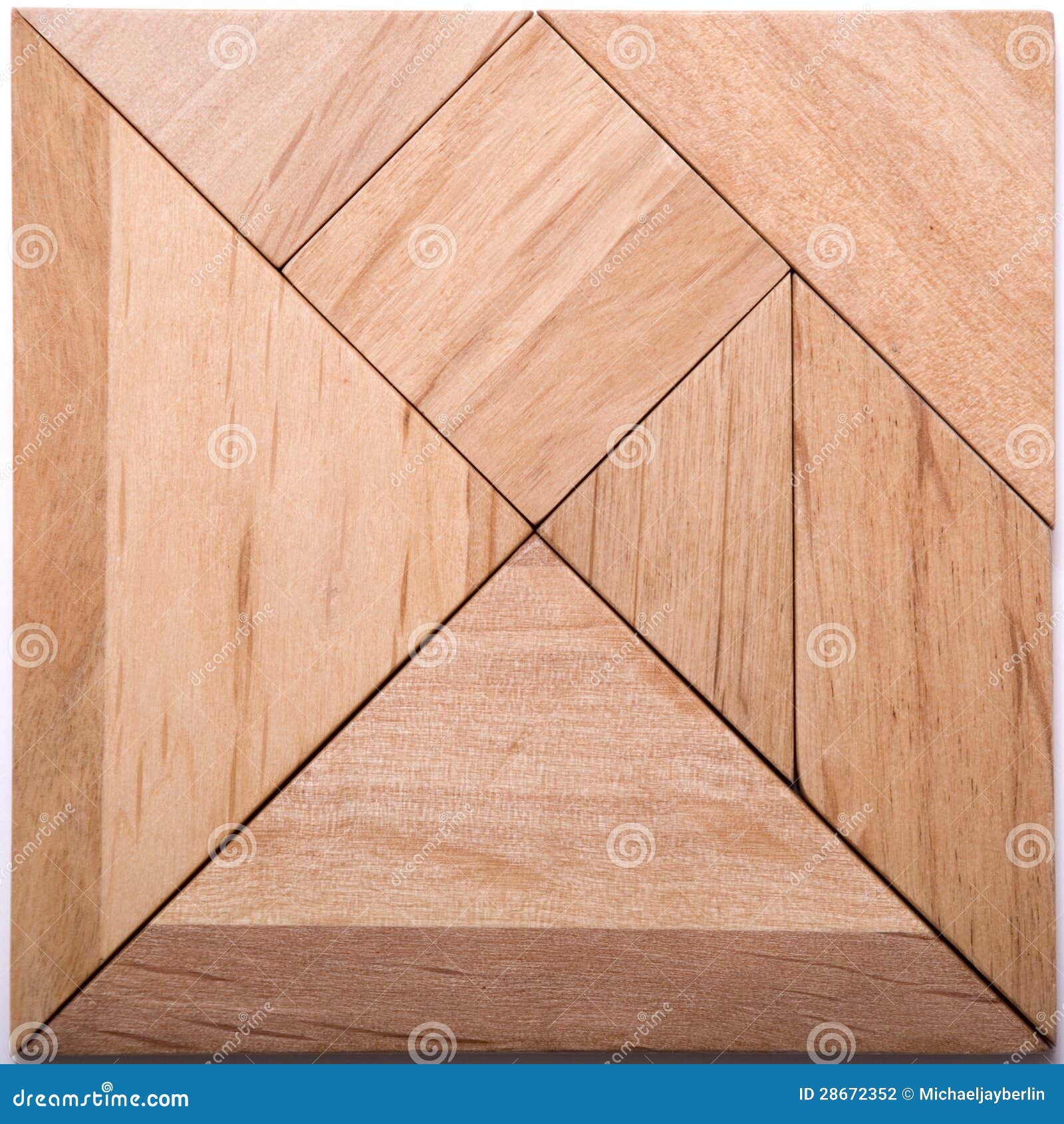 Tangram Puzzle Pieces stock photo. Image of objects, shape - 28672352