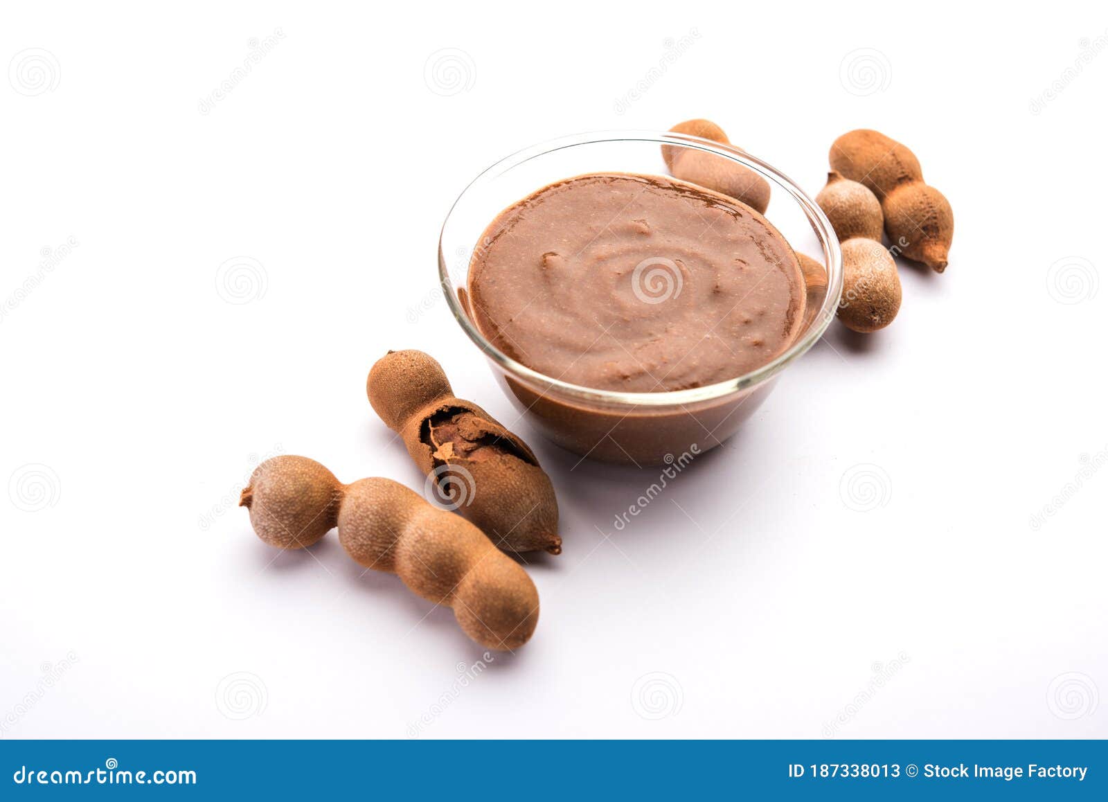 Tangy Tamarind Puree or Imli Paste Stock Image - Image of india ...