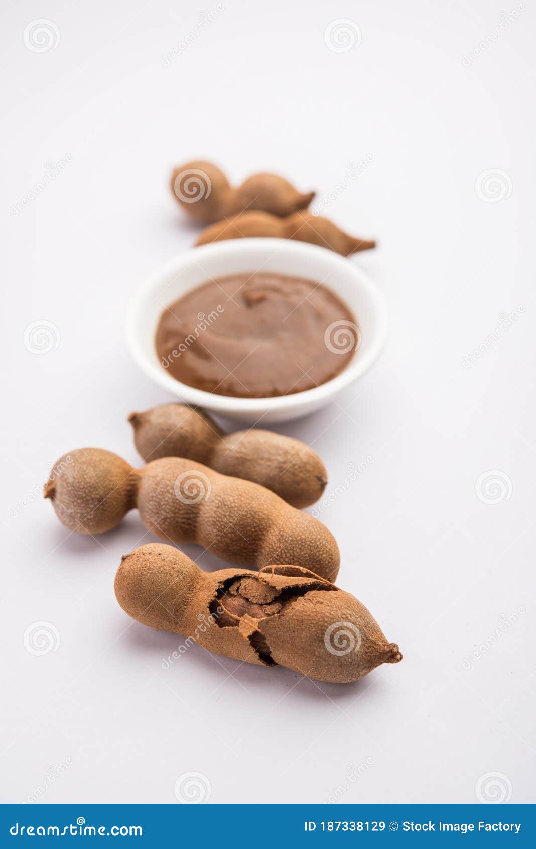 Tangy Tamarind Puree or Imli Paste Stock Image - Image of asia, chaat ...