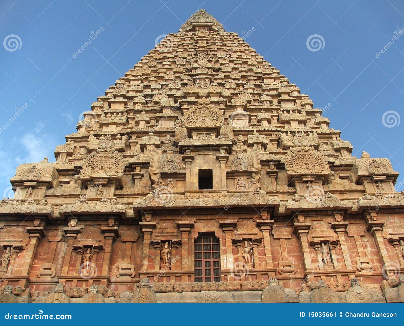 Tanjore temple stock image. Image of south, india, indian - 15035661