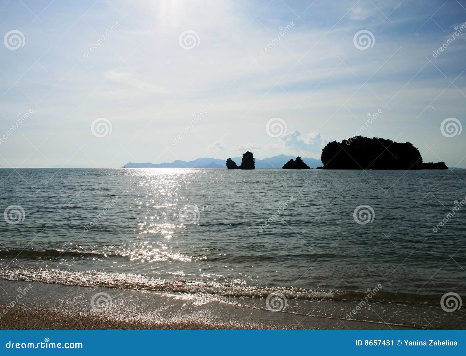 Tanjung Rhu Beach on Langkawi Island Stock Image - Image of tropical ...