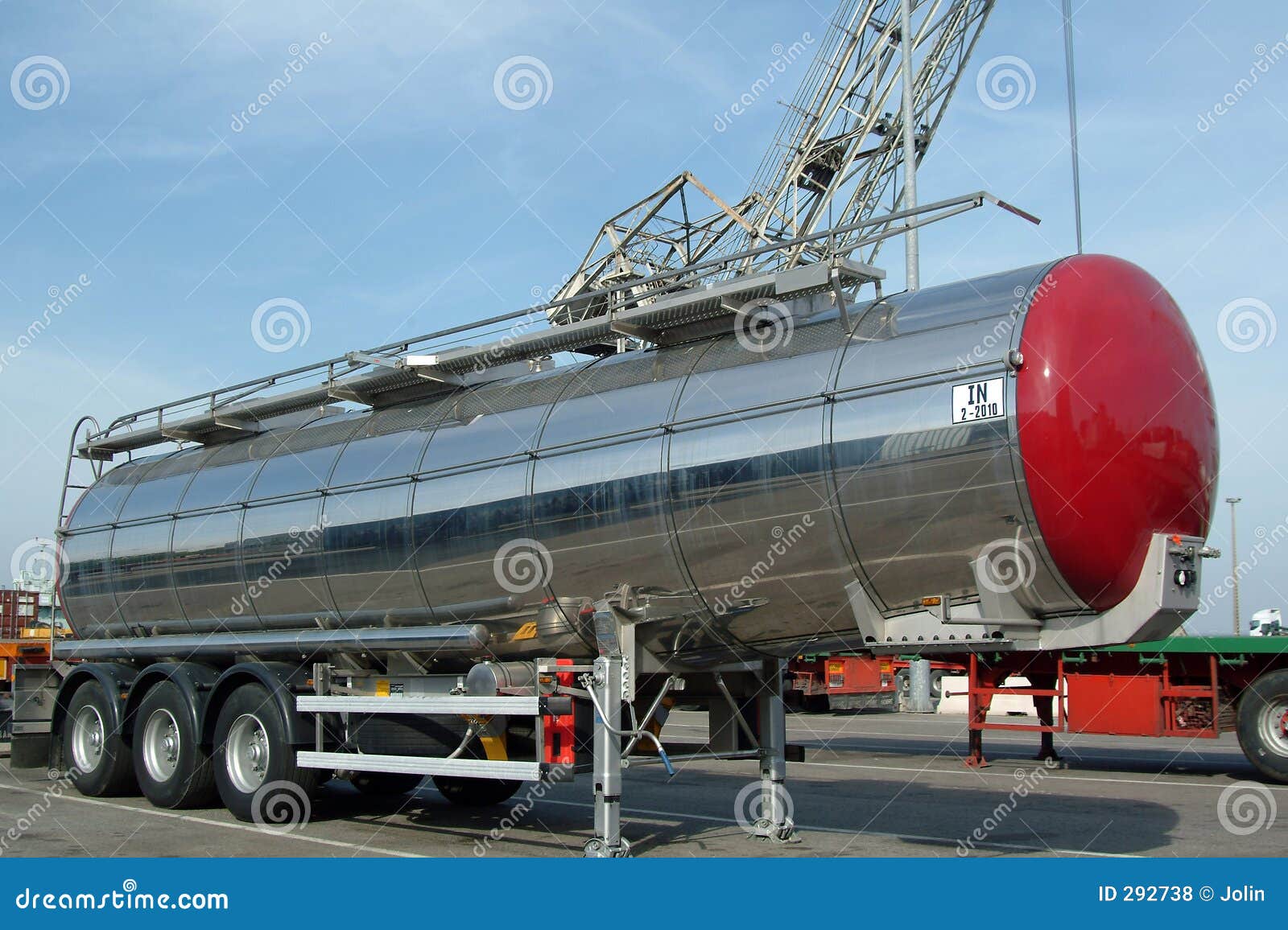 Tank stock photo. Image of combustible, towage, supply - 292738