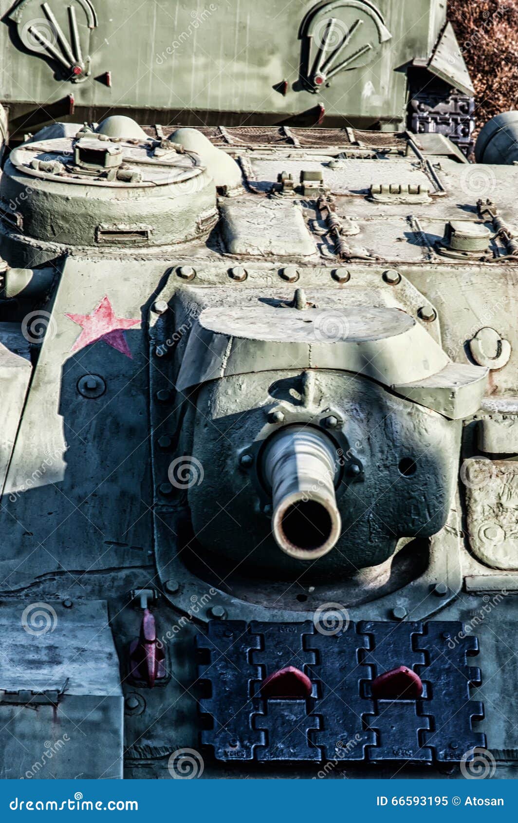 Tank Barrel On White Background Stock Photography | CartoonDealer.com ...