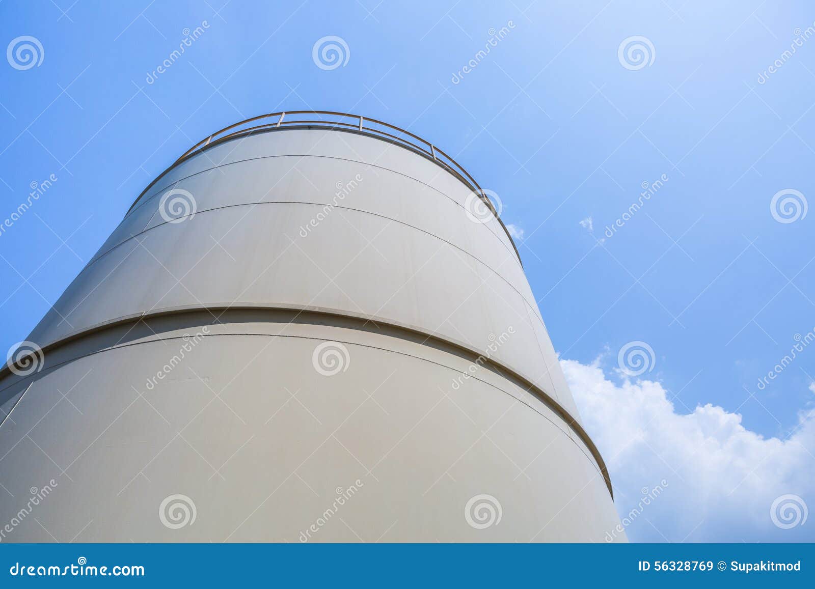 Tank with blue sky stock image. Image of blue, business - 56328769
