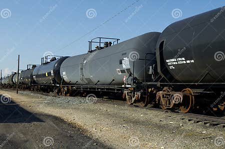 Tank Cars stock image. Image of production, patch, tank - 304755