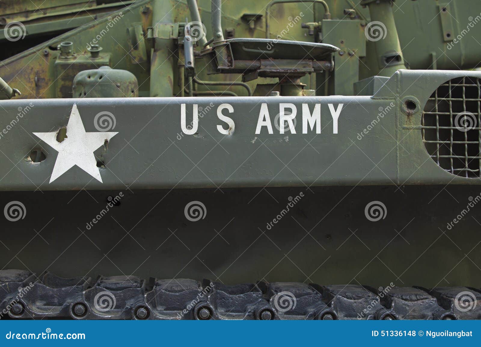 Tank Close-up with Text US Army on it. Editorial Stock Photo - Image of ...