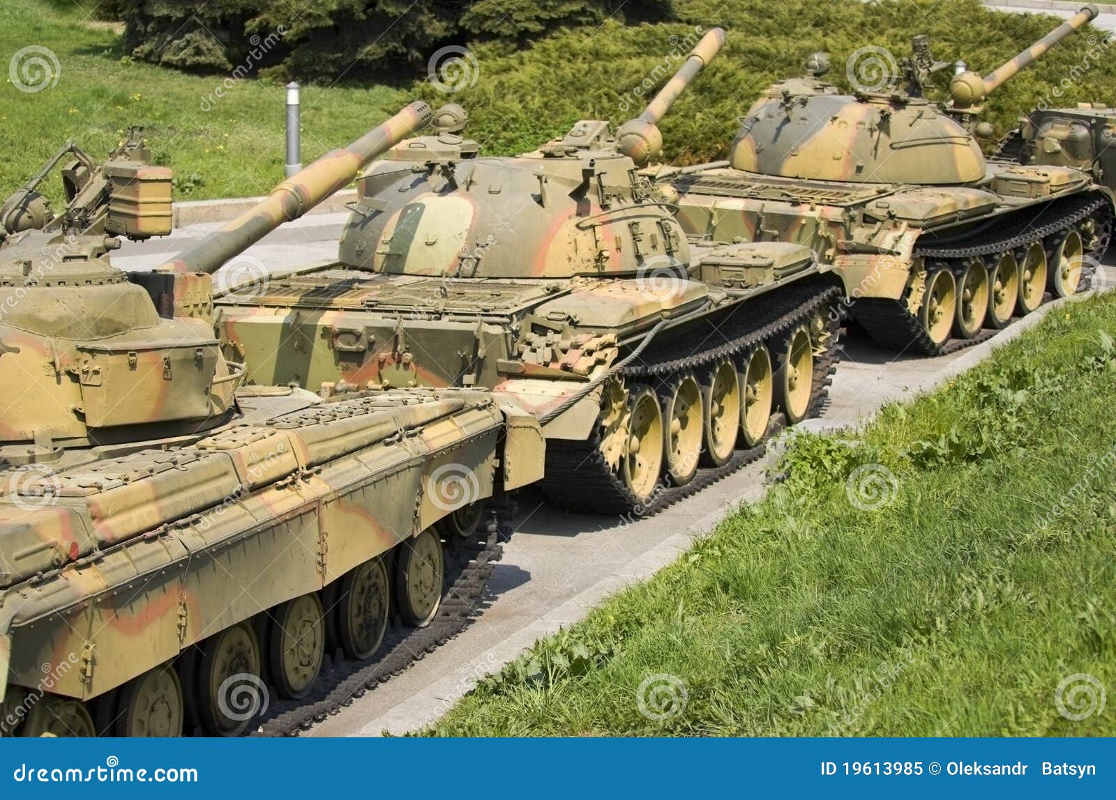 Tank column stock image. Image of force, square, patriotic - 19613985