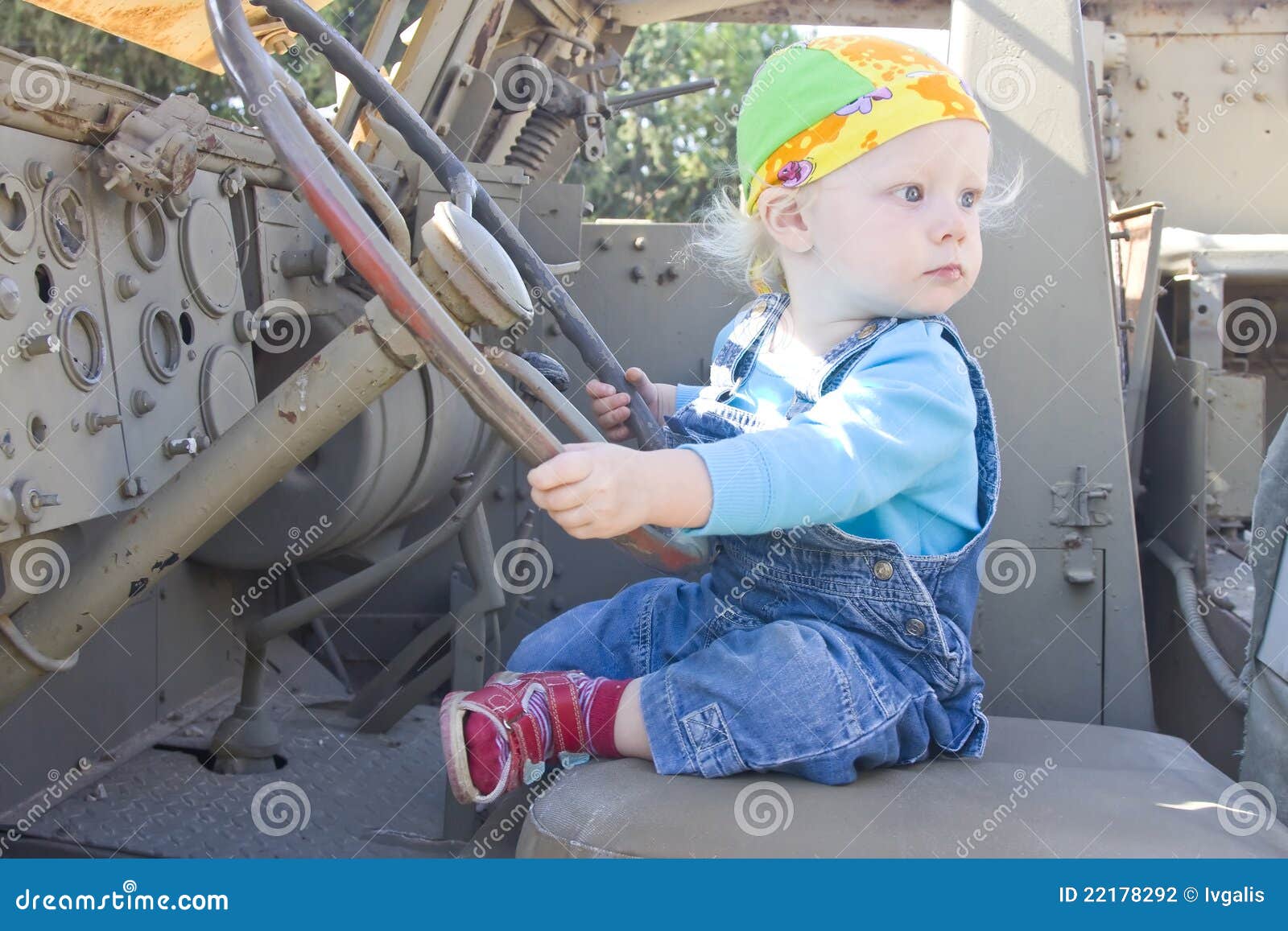 Tank driver looking back stock photo. Image of blue, defense - 22178292