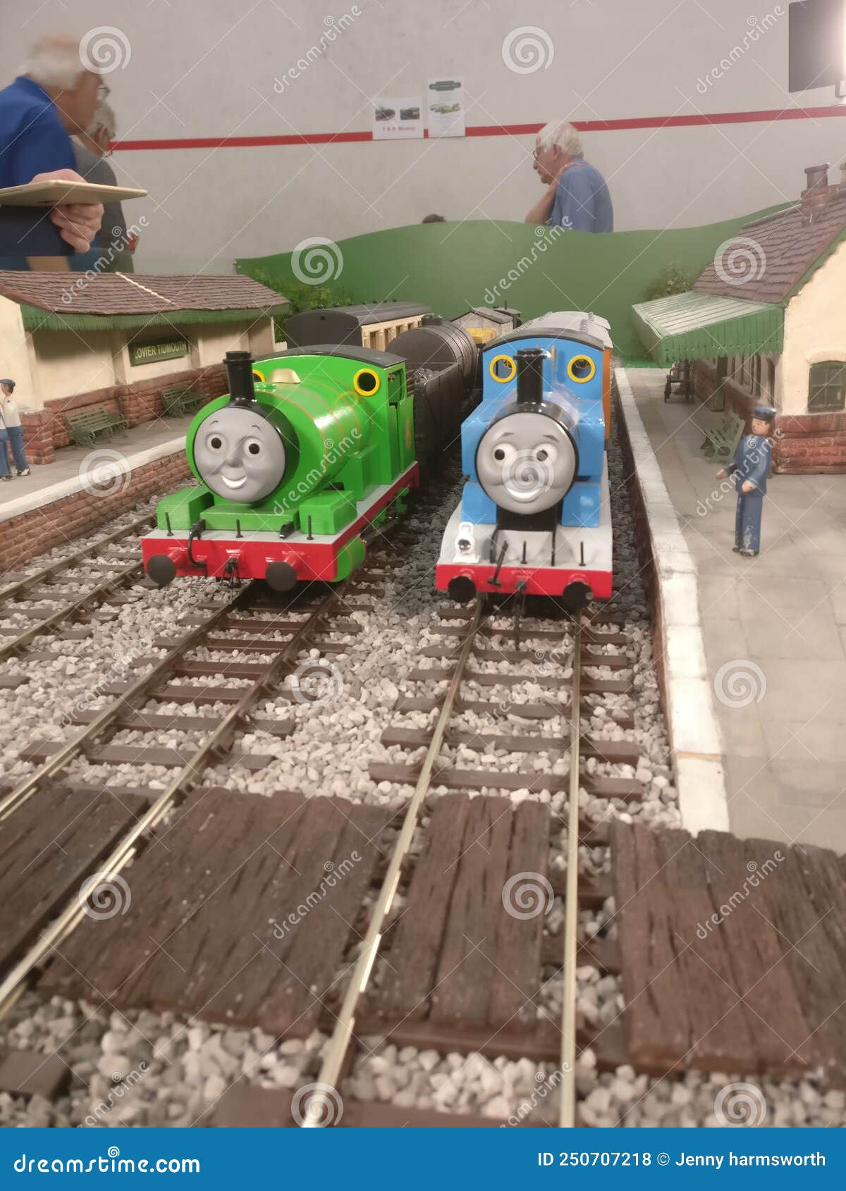 2 Tank Engines Thomas and Percy Editorial Stock Photo - Image of ...