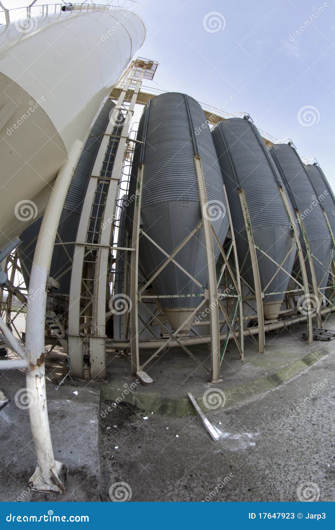 Tank of factory stock image. Image of factory, structure - 17647923