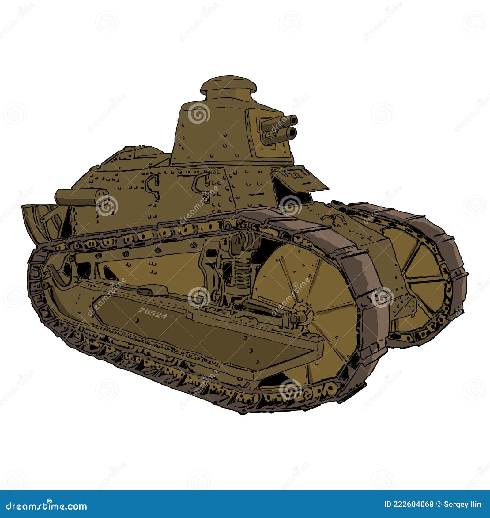 Tanks Ww1 Drawing