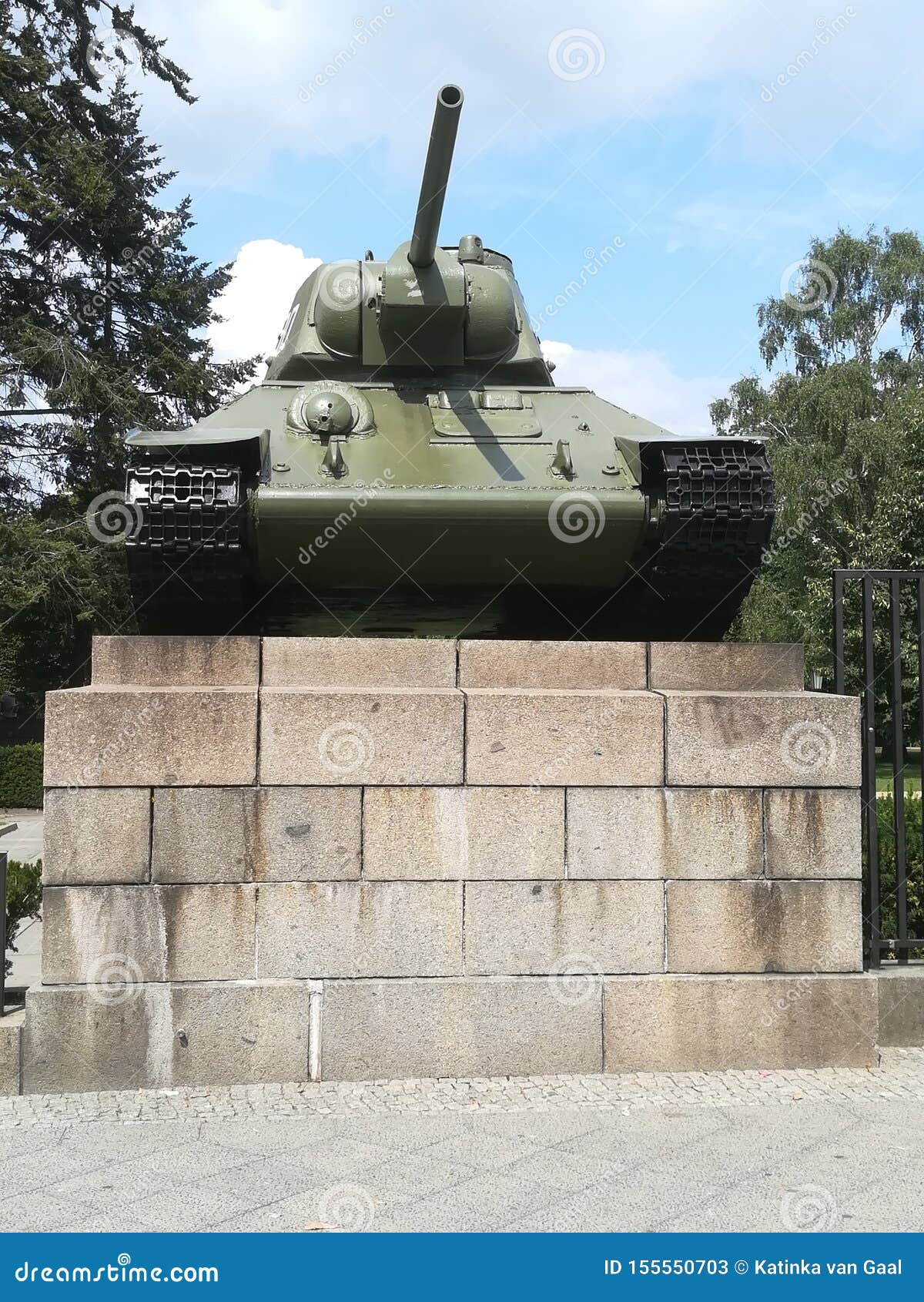 Tank 300 Front, Statue Berlin, Germany Stock Image - Image of tanks ...