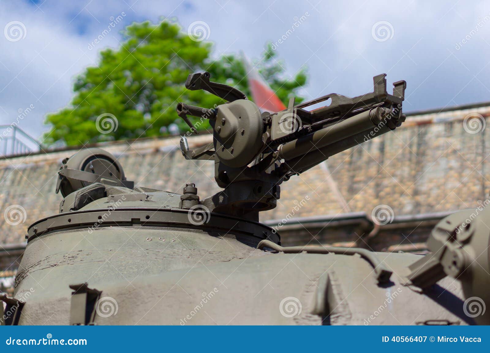 Tank gun stock image. Image of danger, fighting, heavy - 40566407