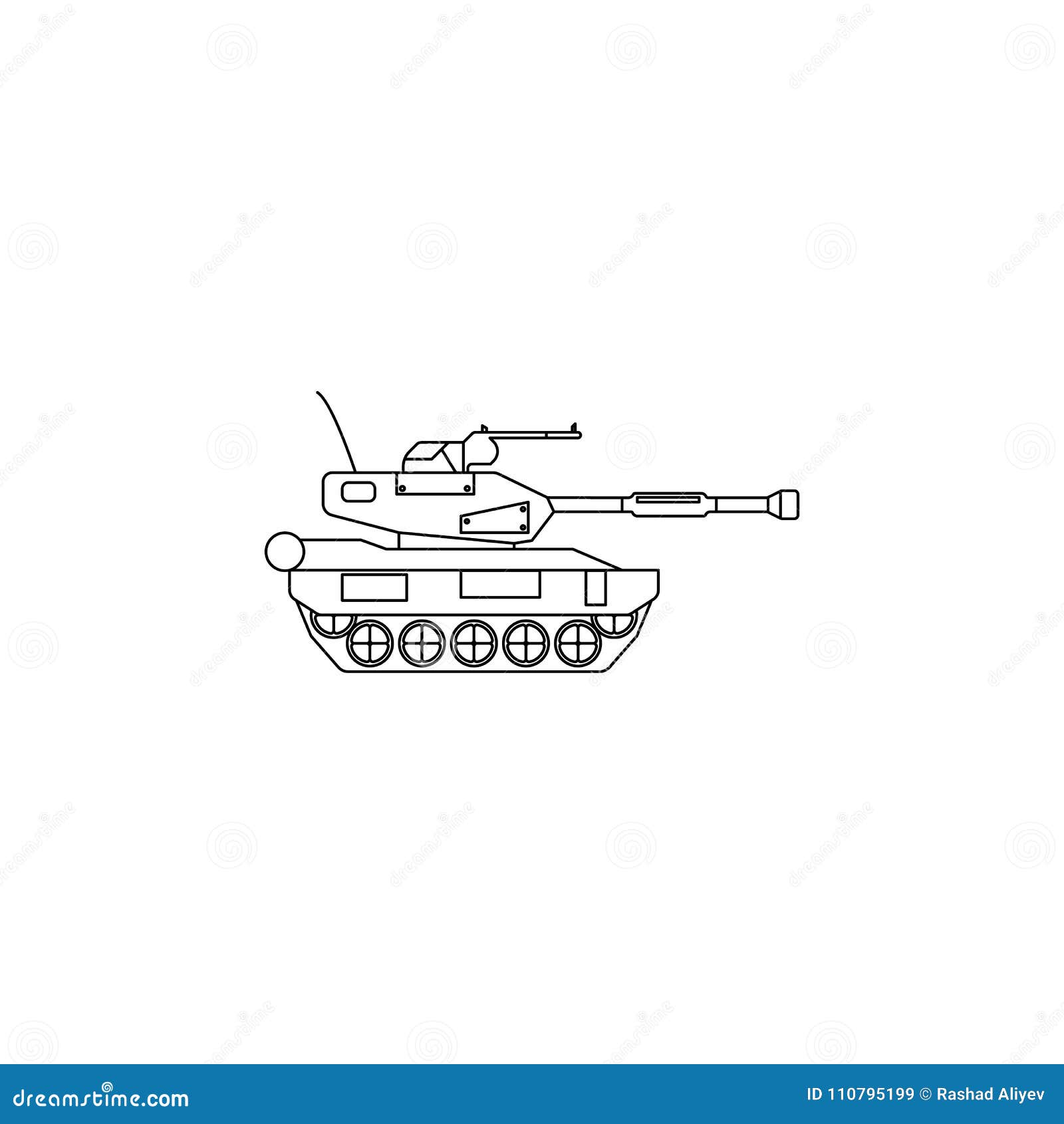 Tank Icon. Element of Military Icon for Mobile Concept and Web Apps ...