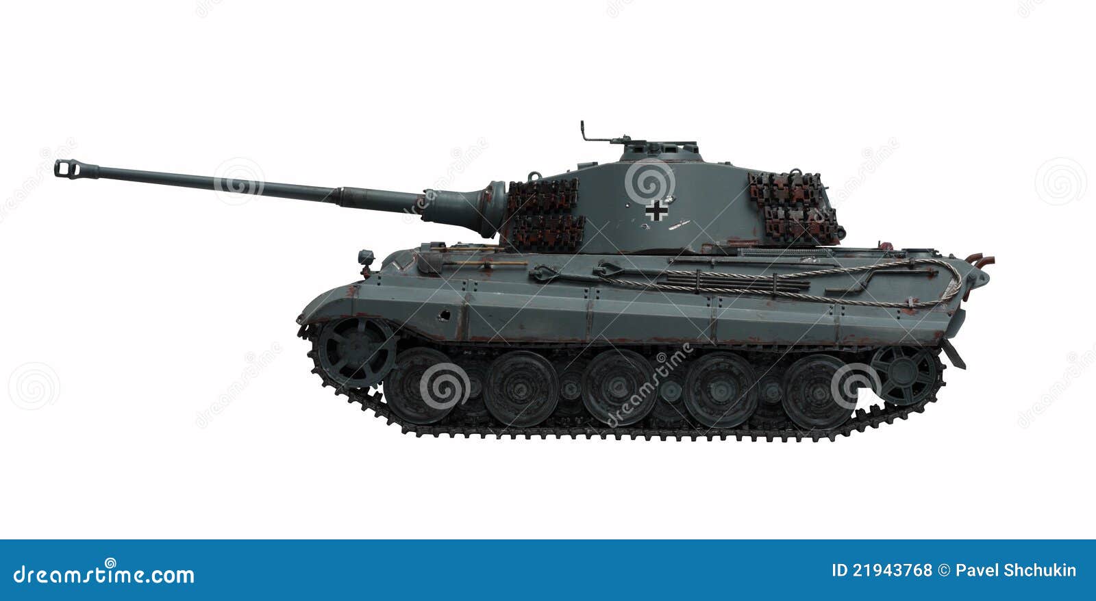 Tank King Tiger 2 stock photo. Image of heavy, historical - 21943768
