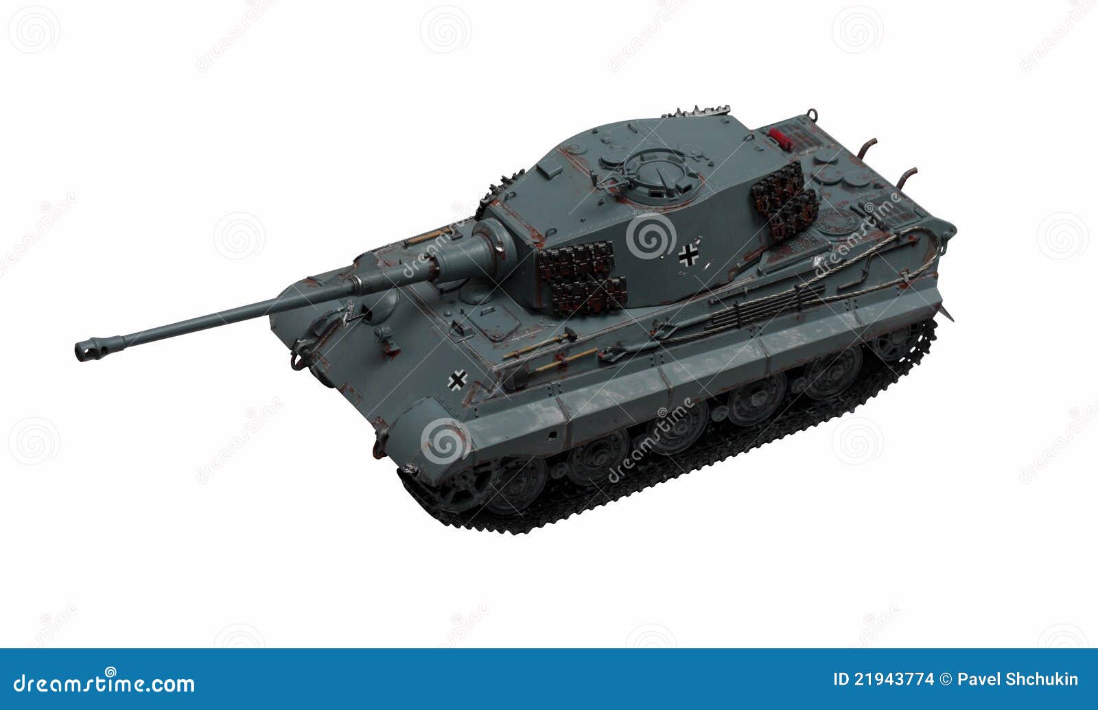 Tank King Tiger stock photo. Image of model, combat, army - 21943774