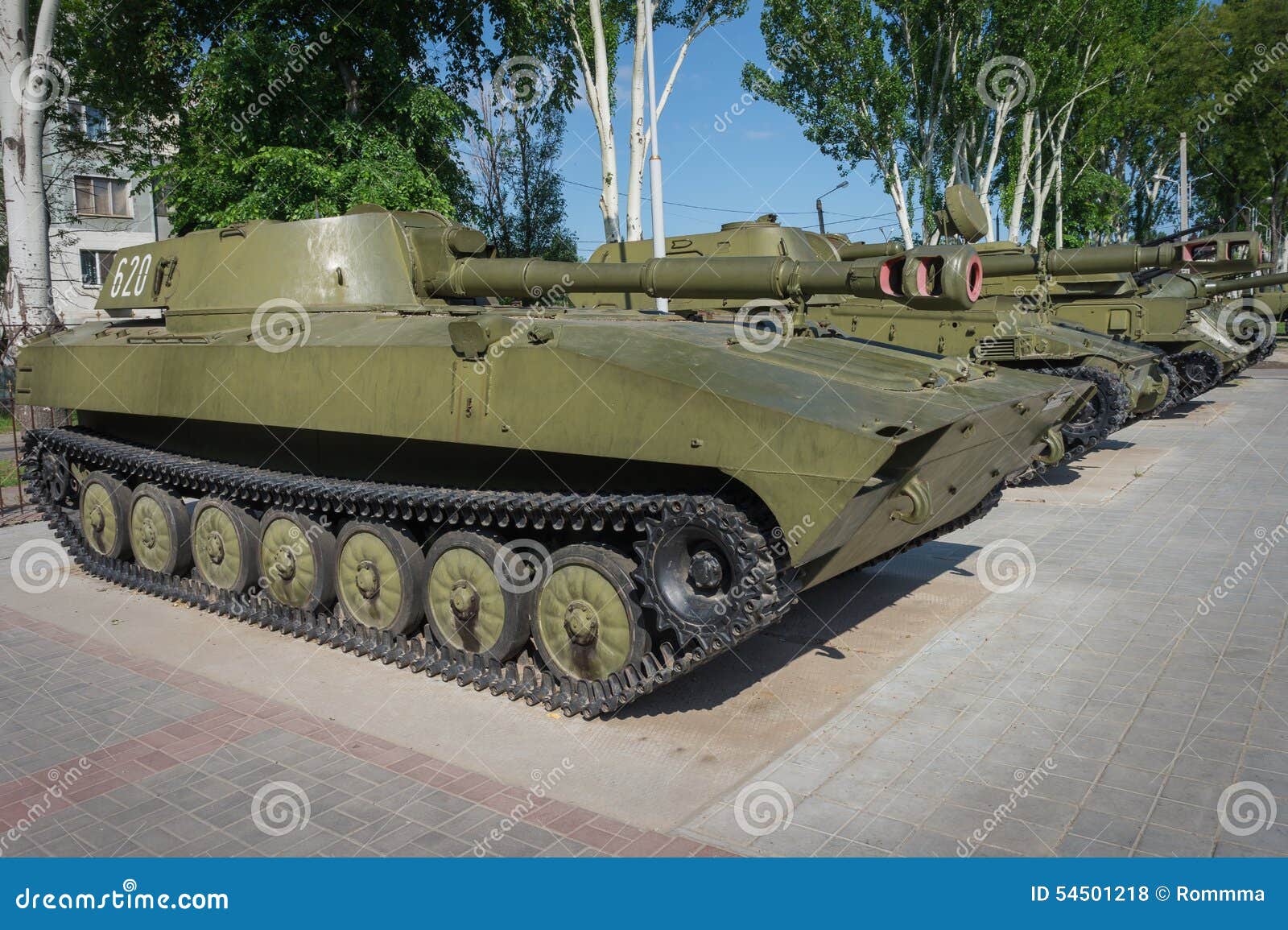 Tank stock photo. Image of military, large, power, green - 54501218