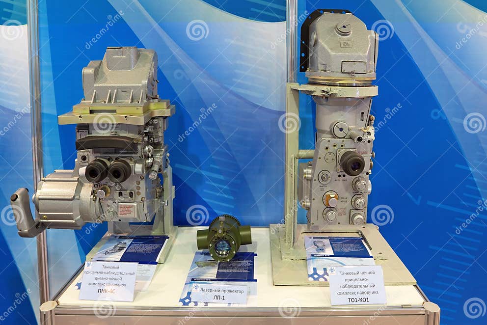 Tank Night Sighting and Observation Complex Editorial Image - Image of ...