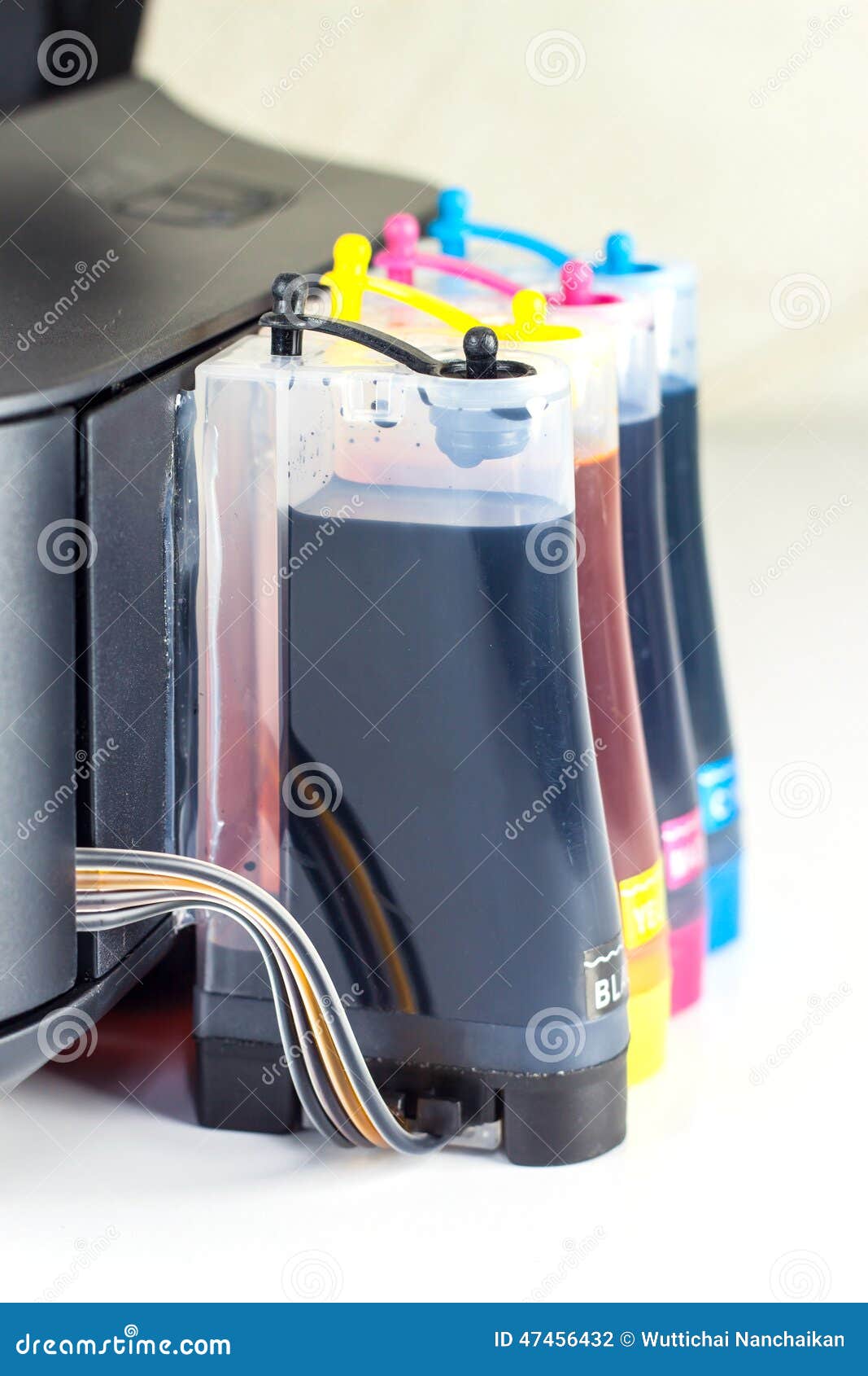 Tank printer stock photo. Image of plastic, color, blue - 47456432