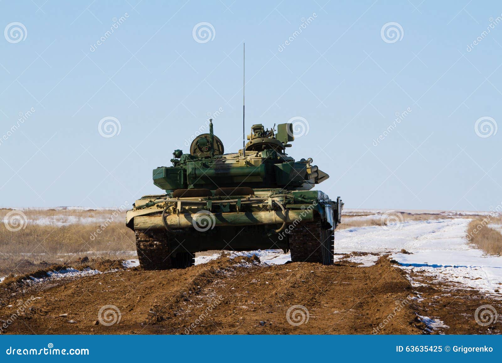 Tank stock image. Image of russian, heavy, weapon, armed - 63635425